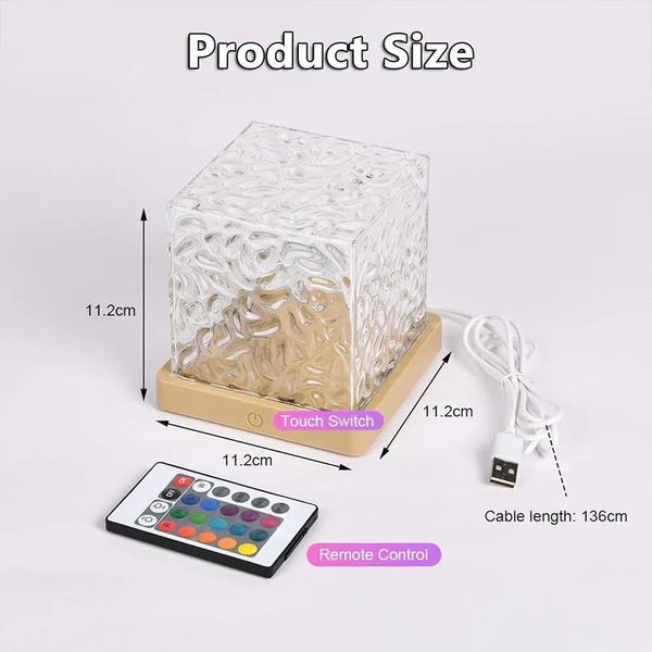 16 in 1 USB Dynamic Water Pattern Light – Mubtaha Mart